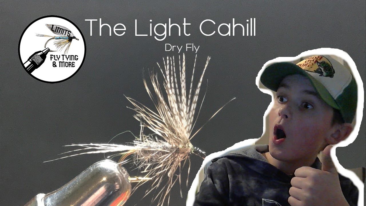 Light Cahill Dry Fly - Limits Fly Tying - HD - YouTube