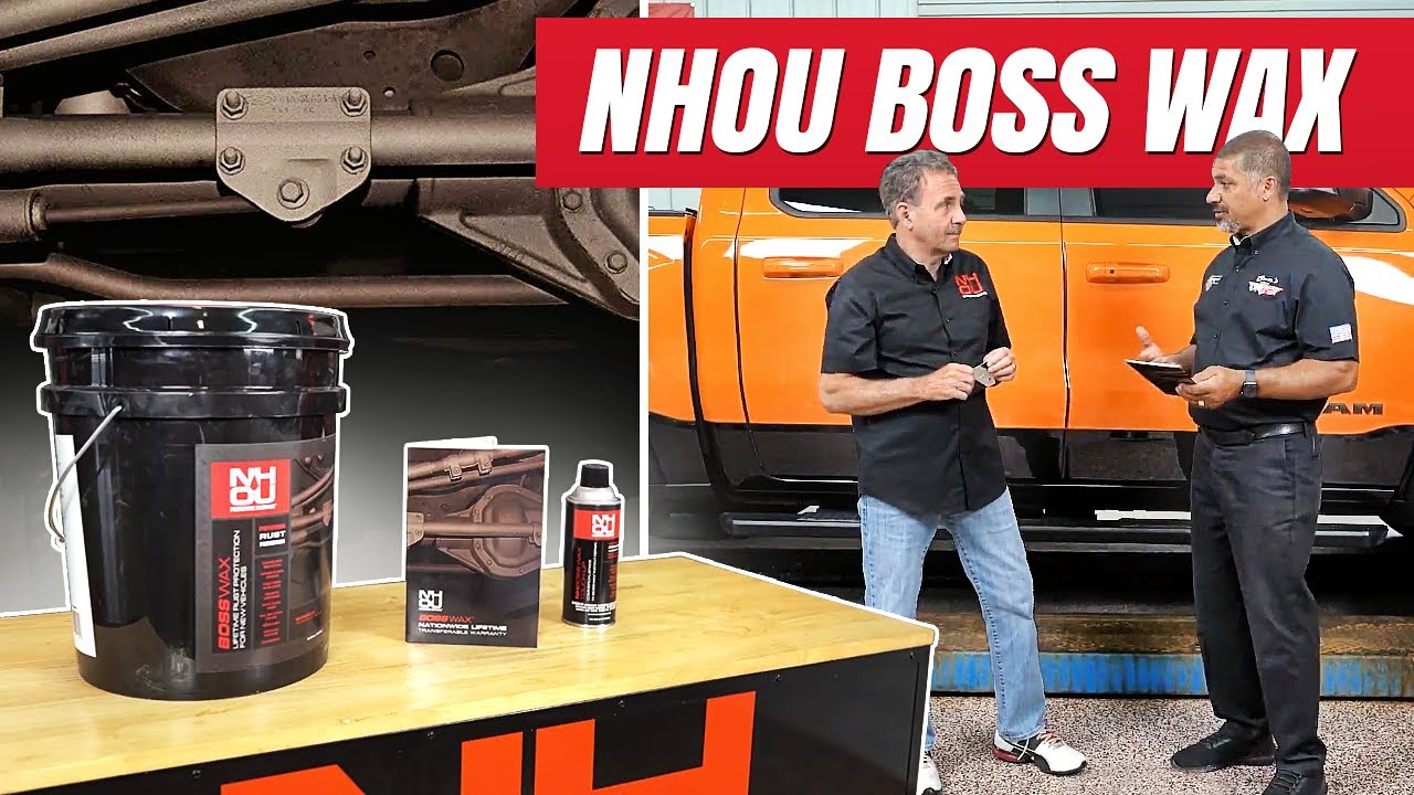 Sam's Garage NHOU BOSS WAX® - YouTube