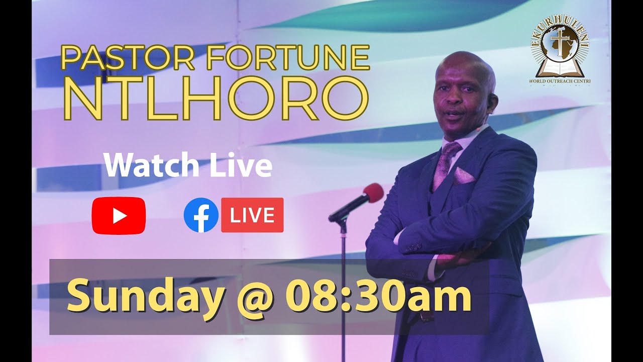Senior Pastor Fortune Ntlhoro - Tough Times Never Last, Tough People Do ...