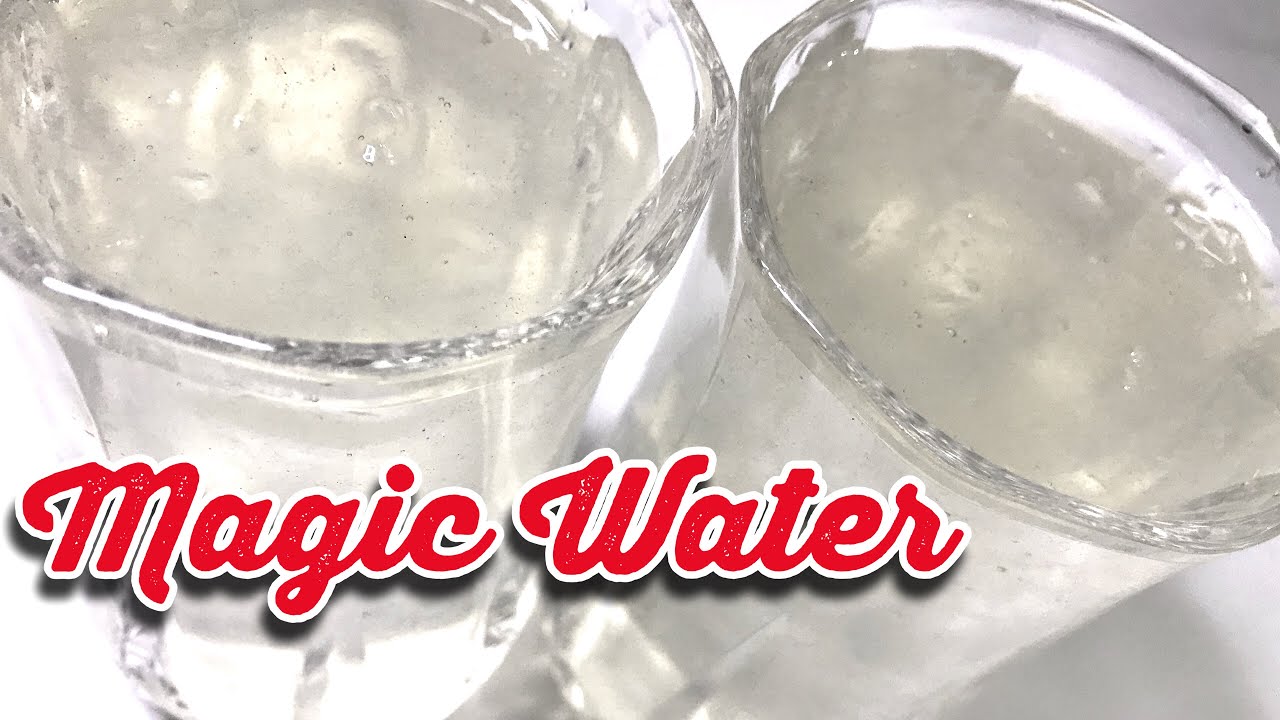 How to make Magic water? - YouTube