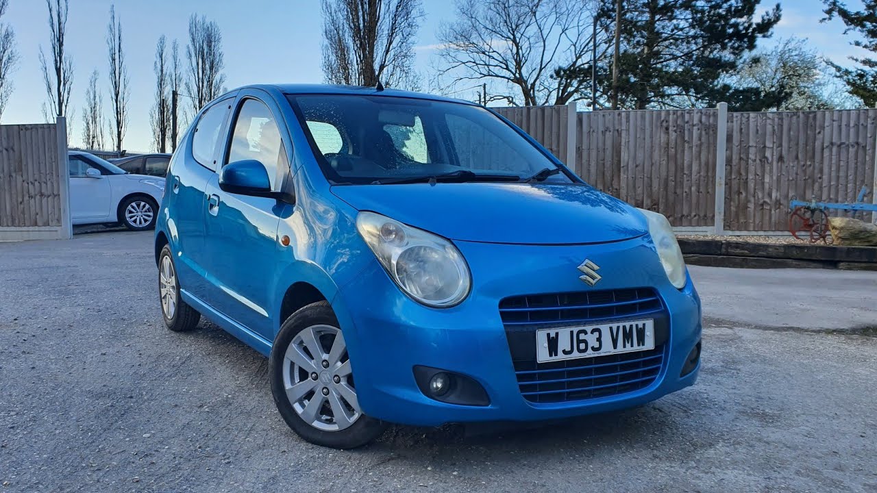 Suzuki Alto 1000cc SZ4 Auto Paradise Blue 2013 WJ63VMW - YouTube