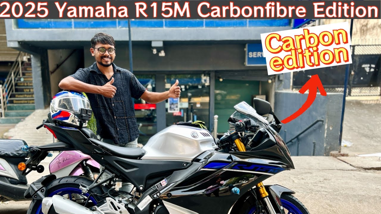 2025 Yamaha R15m carbon fibre Edition Ride Review | R15m Carbon fibre ...