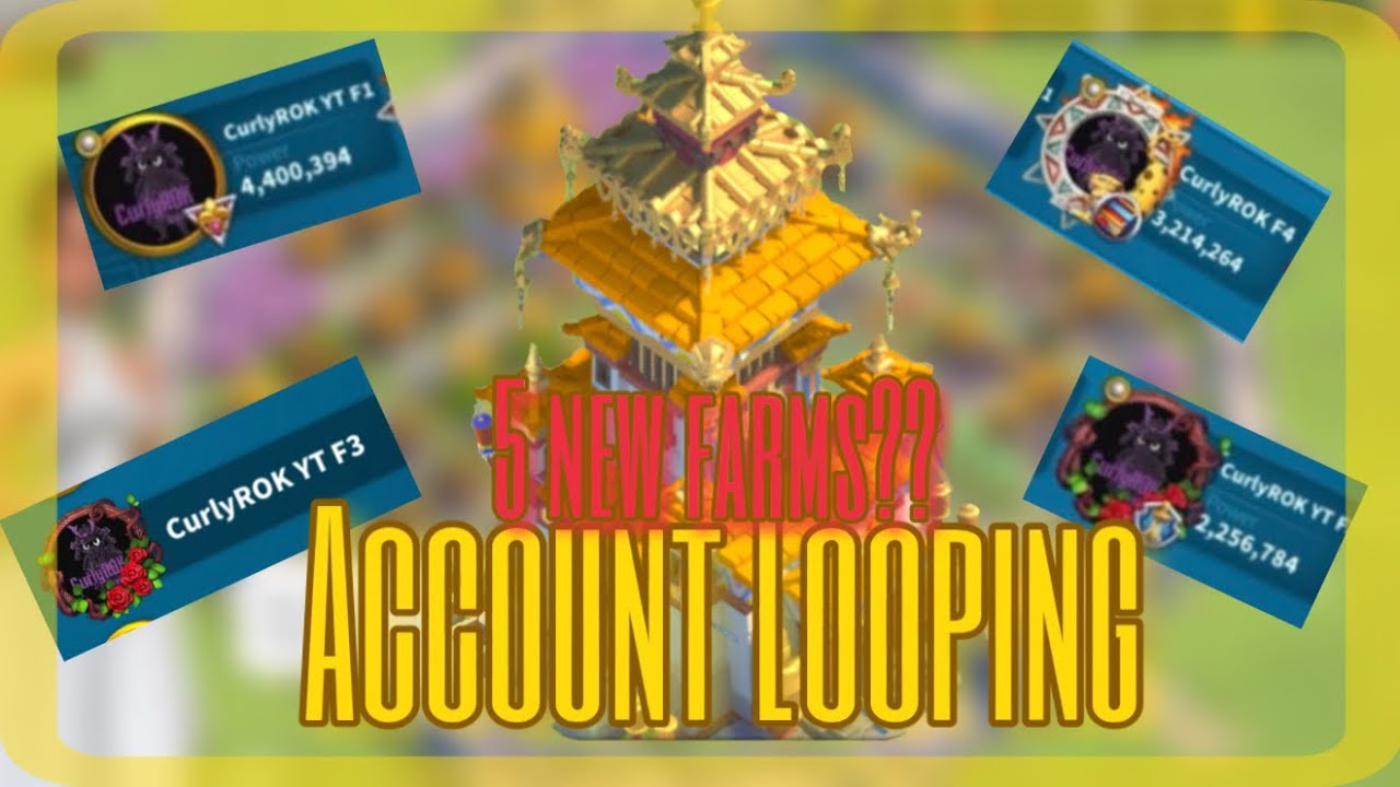 Account Looping Method! How to get an infinite amount of Farm Account ...