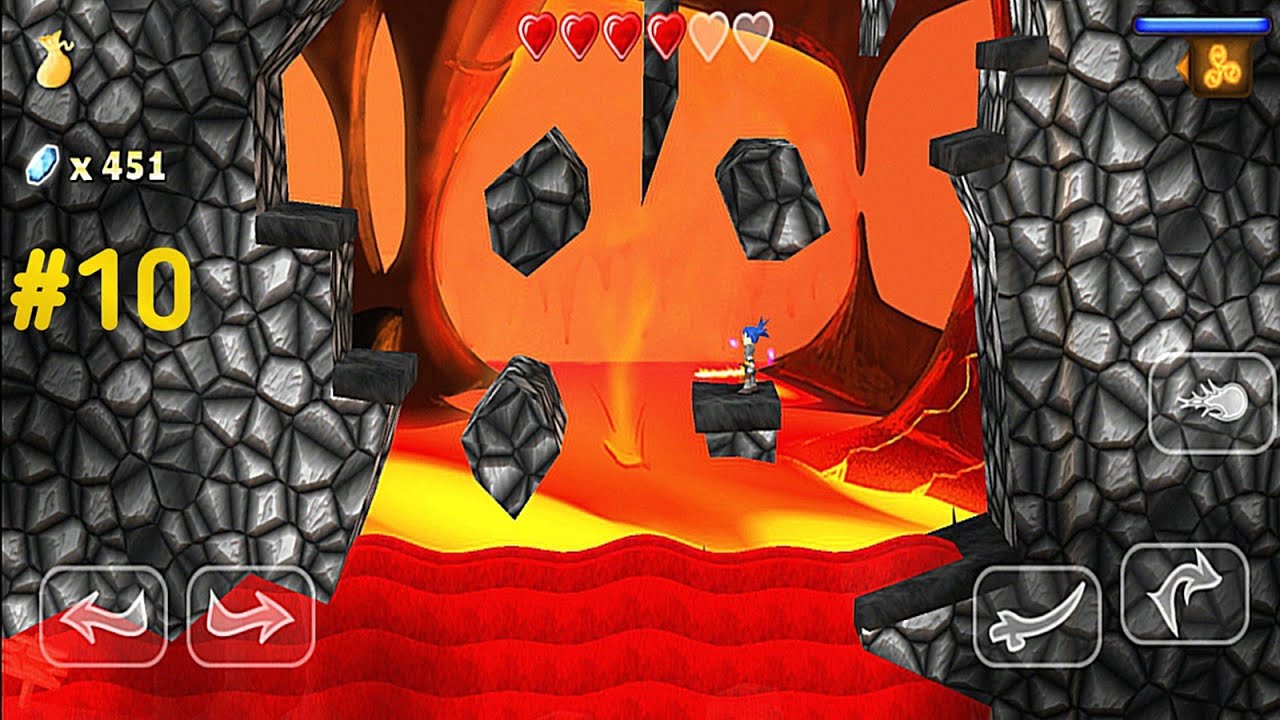 Great caves and Fiery depths and chambers of the flame level in ...