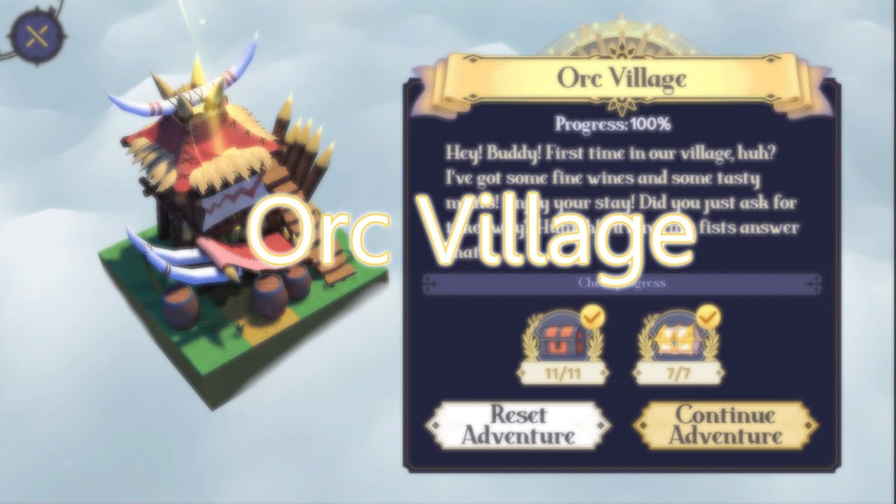 Ragnarok Arena Orc Village Dungeon 100% - YouTube