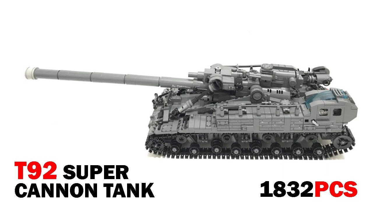 LEGO Fan's T92 TANK by xingbao! - YouTube