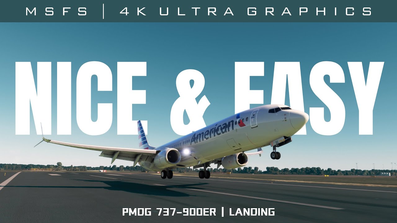 Landing into Dallas | MSFS | PMDG 737-900ER | 4K Ultra Graphics - YouTube