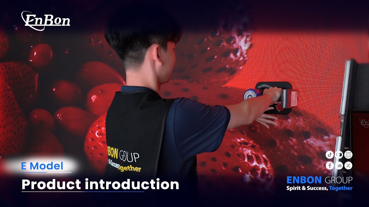 Enbon multi-size LED display, customize your visual solution。 - YouTube