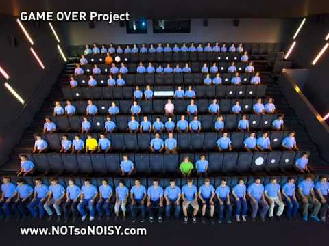 The Original Human PAC MAN Performance by Guillaume Reymond - YouTube