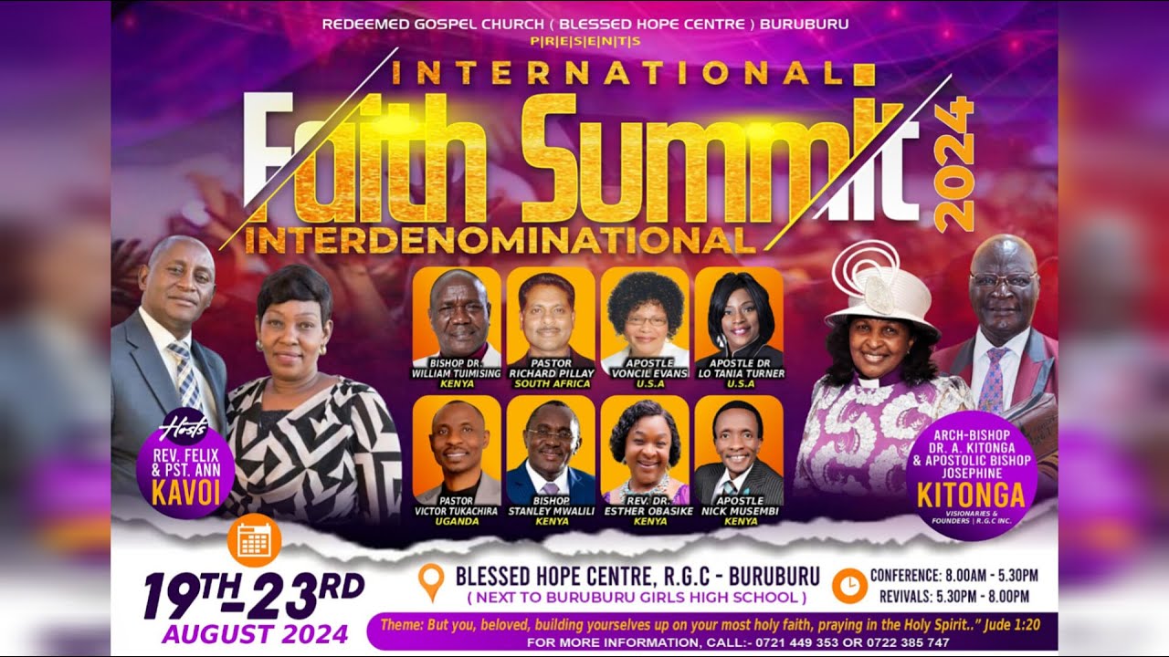 INTERNATIONAL FAITH SUMMIT || DAY 4 SESSION 2 & 3 || MINISTERING: - REV ...