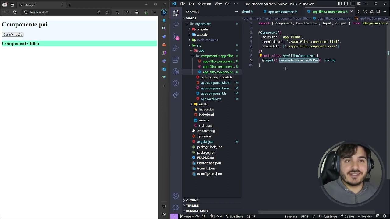 Input e Output no Angular: Construindo a Comunicação entre Componentes ...