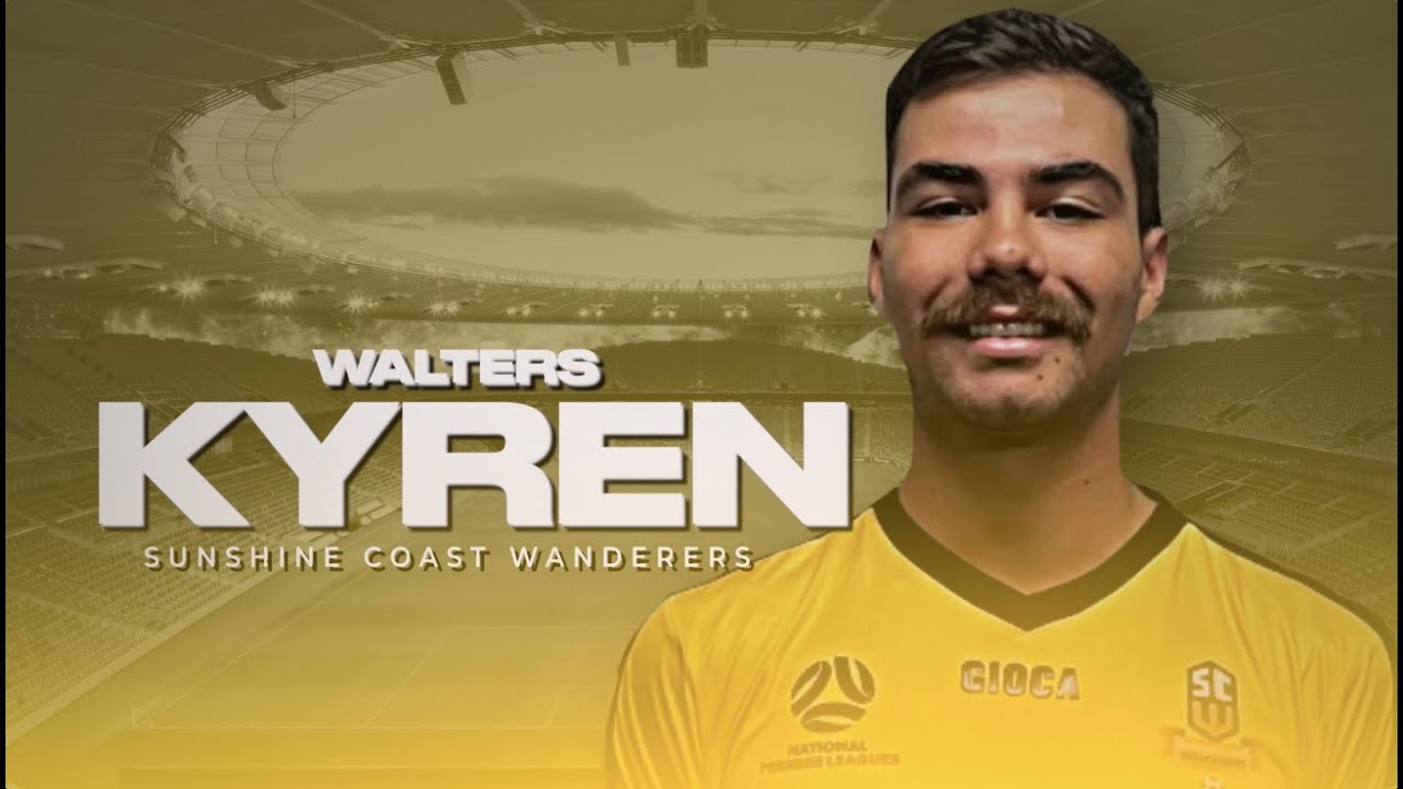 Kyren Walters Sunshine Coast Wanderers FC Striker 2022 Highlights - YouTube