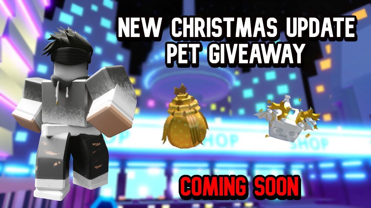 ️PET SIM X - CHRISTMAS UPDATE/PET COMING SOON | GIVEAWAY ️ - YouTube