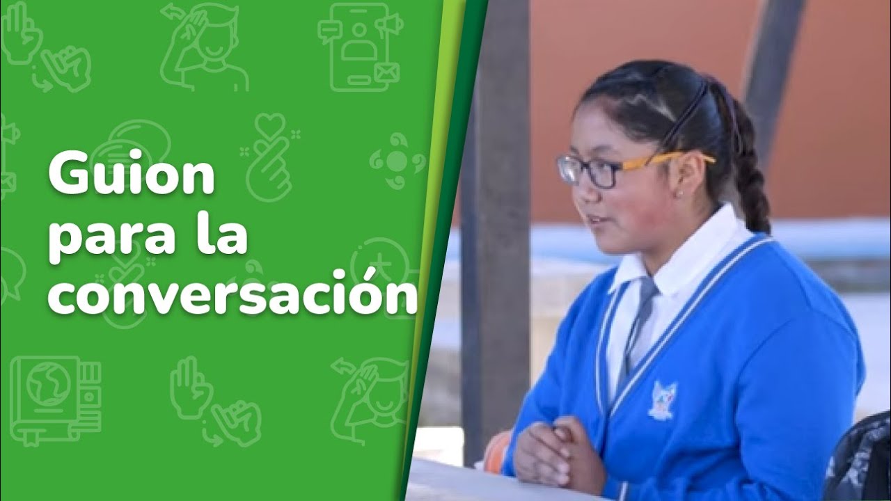 Guion para la conversación • Lenguajes • 1er grado | Video detonador ...