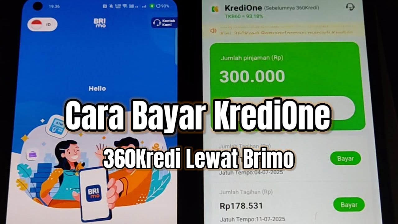 Cara Bayar KrediOne 360Kredi Lewat Brimo - Bayar Pinjaman KrediOne ...