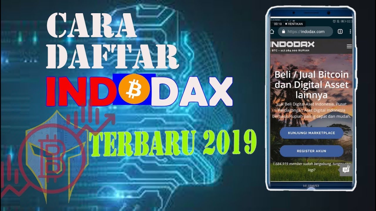 Cara daftar akun indodax dan verifikasi lengkap [Terbaru 2020] - YouTube