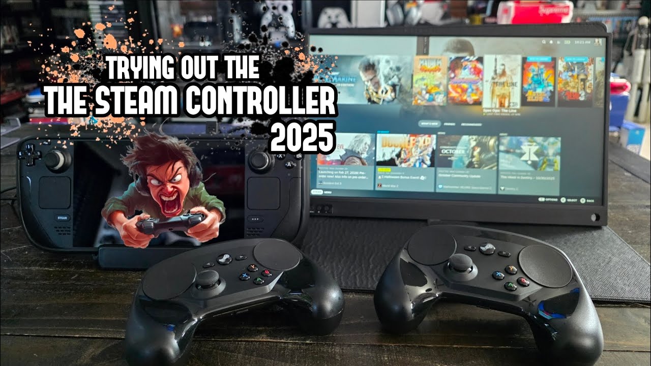 TRYING THE STEAM CONTROLLERS IN 2025 - YouTube