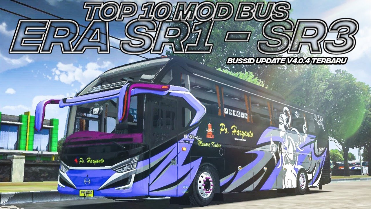 TOP 10 MOD BUS ERA SR1 - SR3 TERBARU | MOD BUSSID V4.0.4 - YouTube