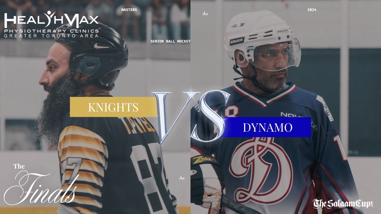2024 Senior Ball Hockey Masters Finals: Knights vs Dynamo - YouTube