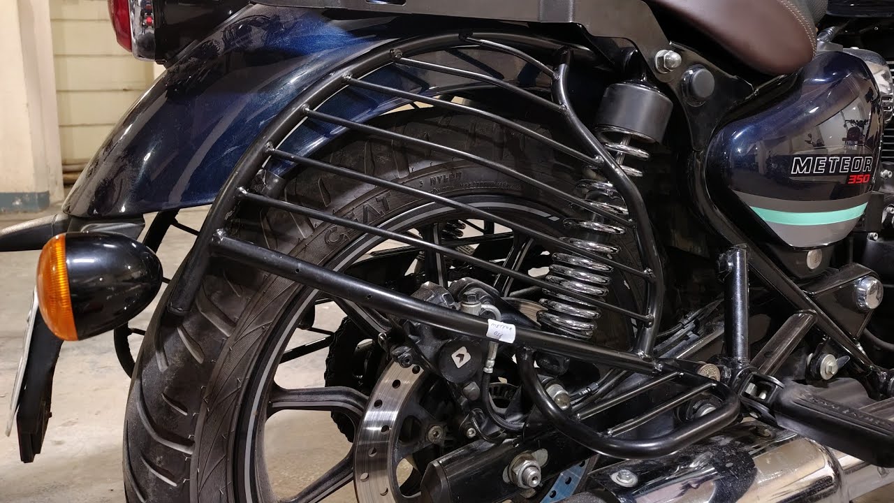 Meteor 350 Saddle Stay / Saree Guard For Right Side || Royal Enfield ...