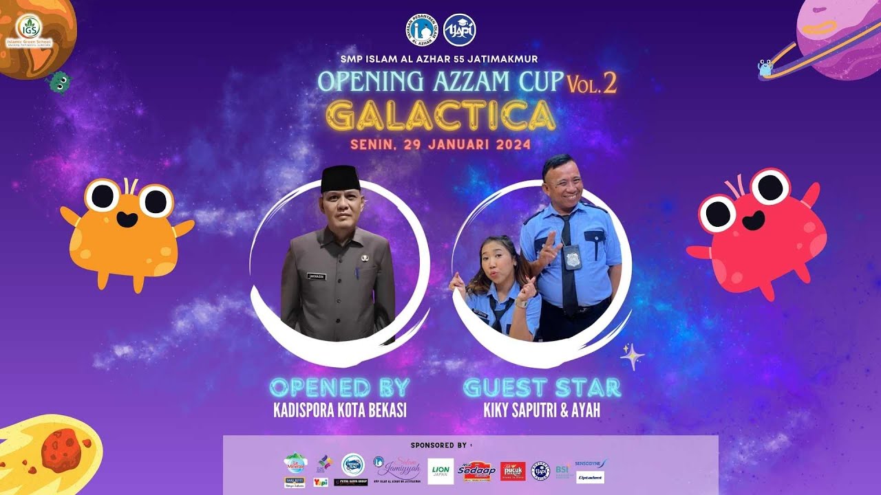 Opening Azzam Cup Vol.2 | GALACTICA | SMP Islam Al Azhar 55 Jatimakmur ...