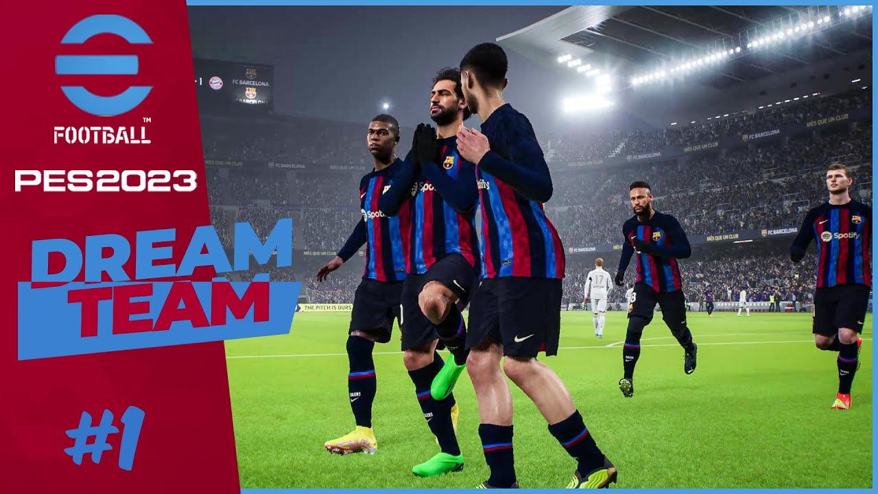 eFootball 2023 - Dream team #1 - Neymar , Salah & Pedri 🔥 PC Gameplay - YouTube