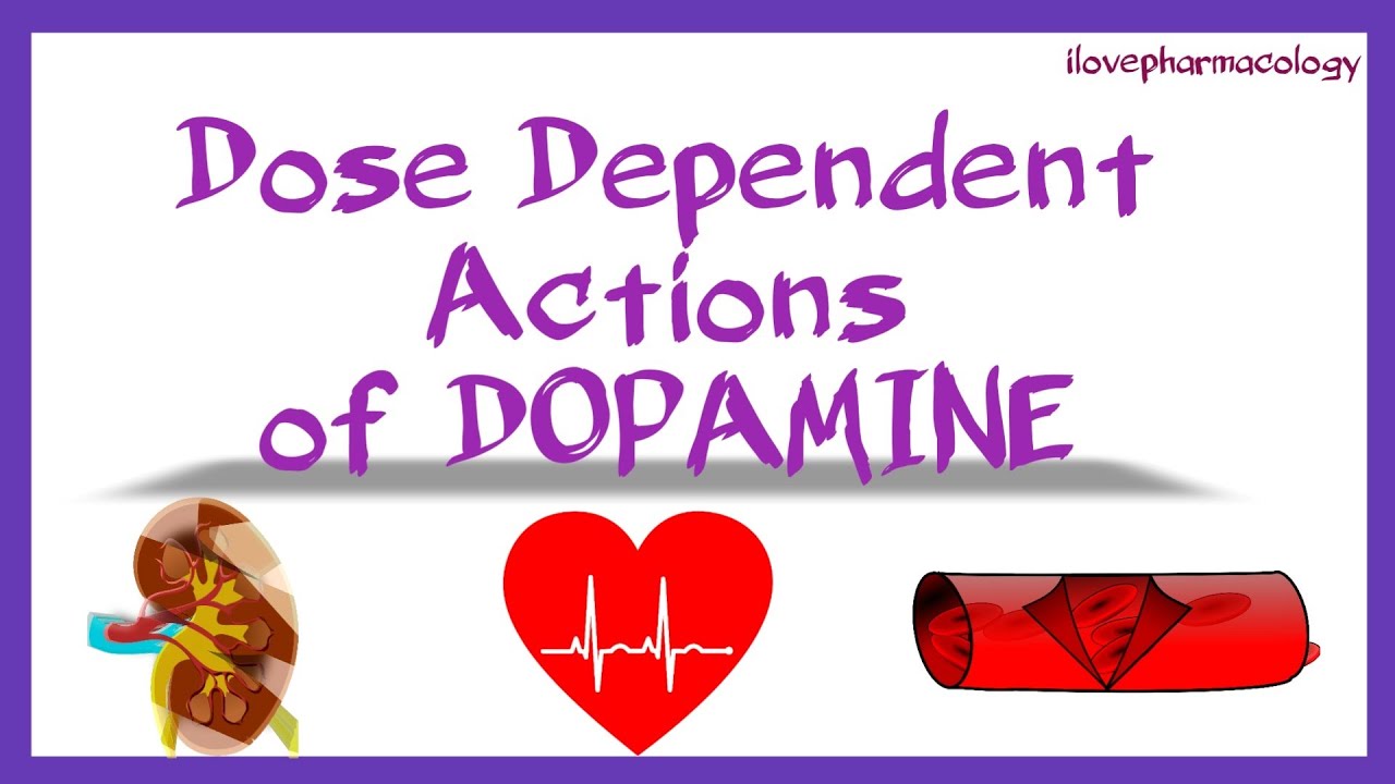 3. Dopamine | Dopamine action | effects based on drug plasma ...