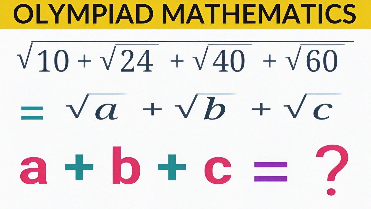 United States | Math Olympiad Question | You should know this trick ...