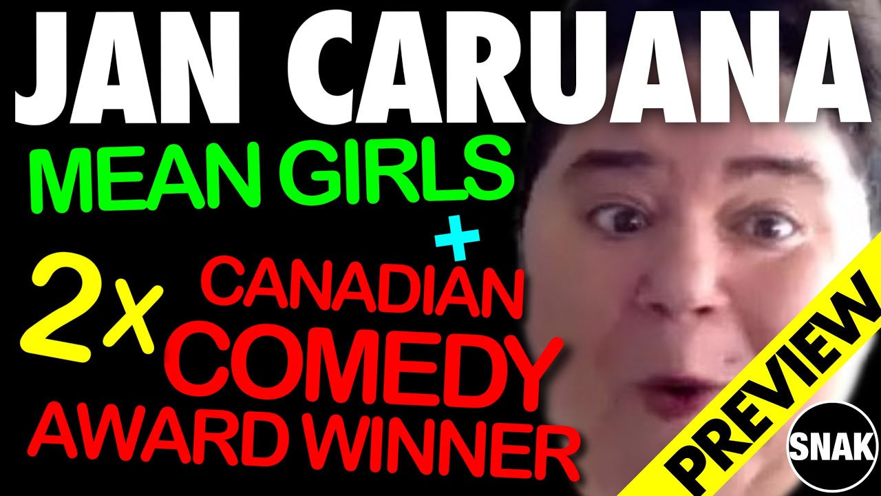 JAN CARUANA zooms in and tells Snak about her first movie gig ever ...