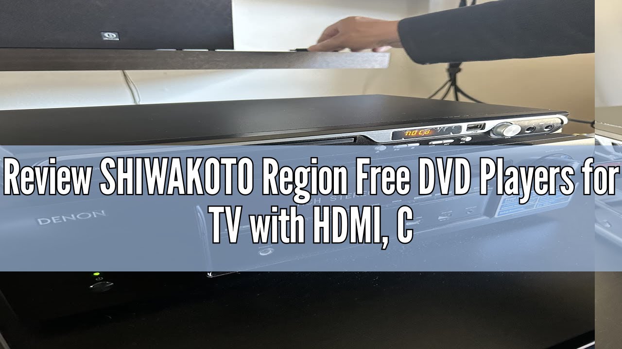 Review SHIWAKOTO Region Free DVD Players for TV with HDMI, CD Player ...