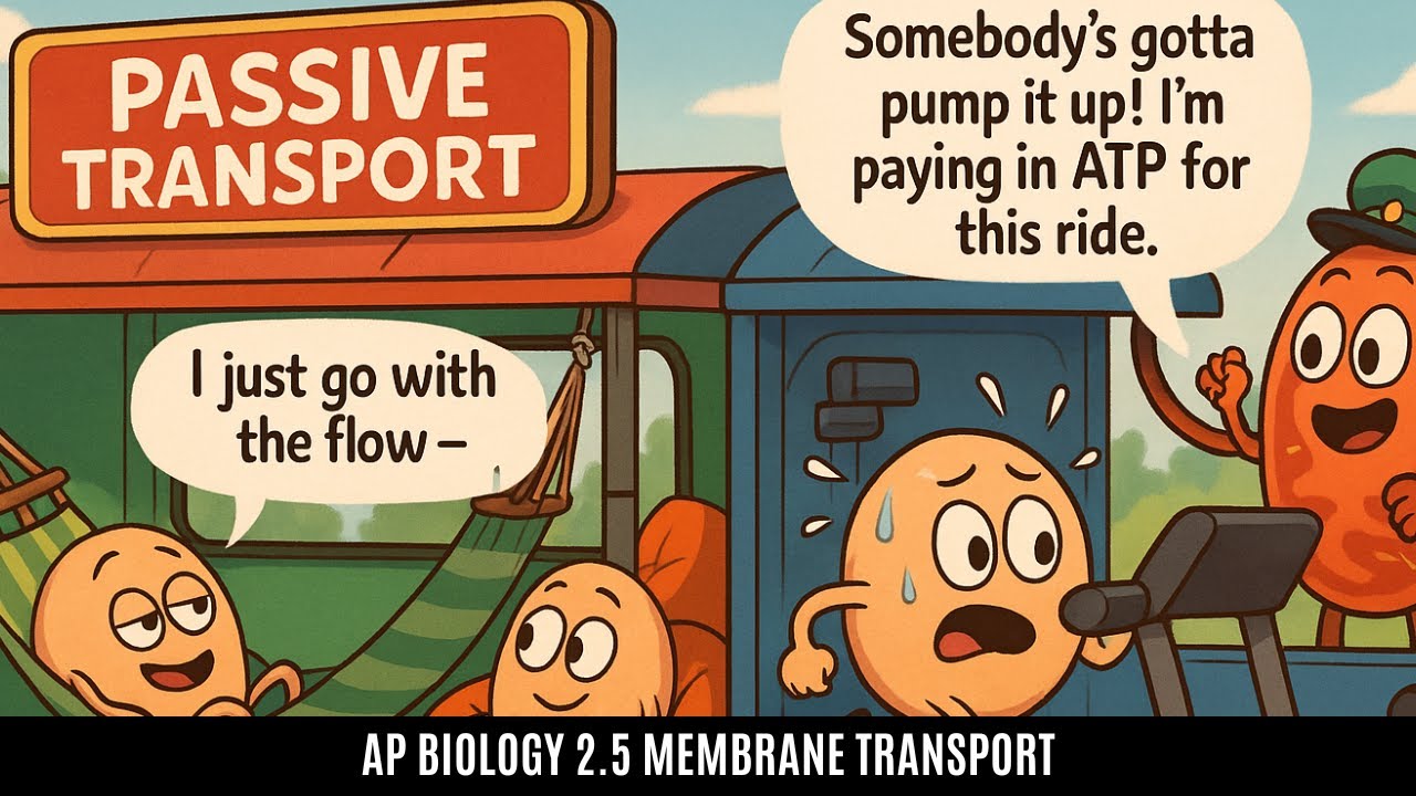 2.5 Membrane Transport AP Biology RECAP Explained - YouTube