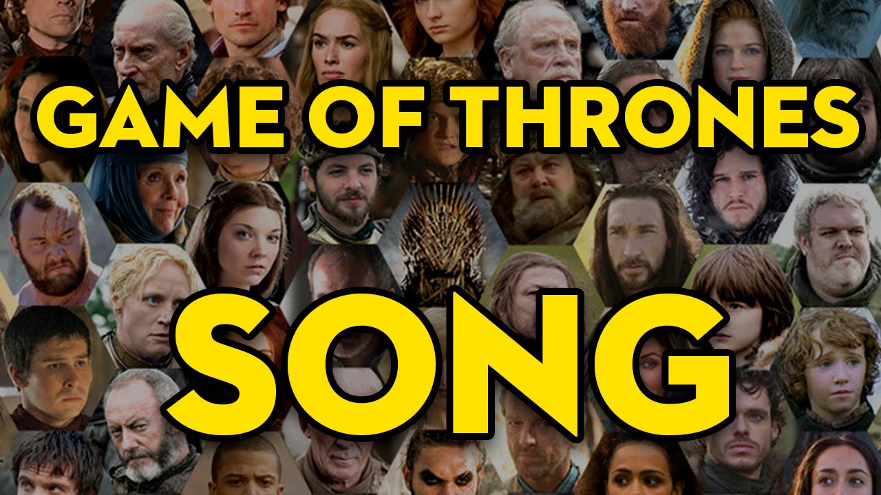 Every Game of Thrones Character Ever! - The Musical - YouTube