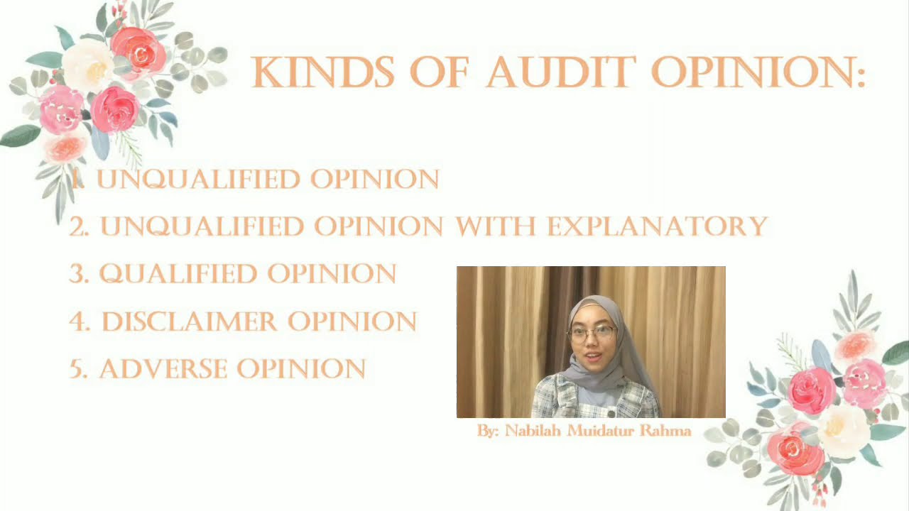 Contoh Macam-Macam Opini Audit - YouTube