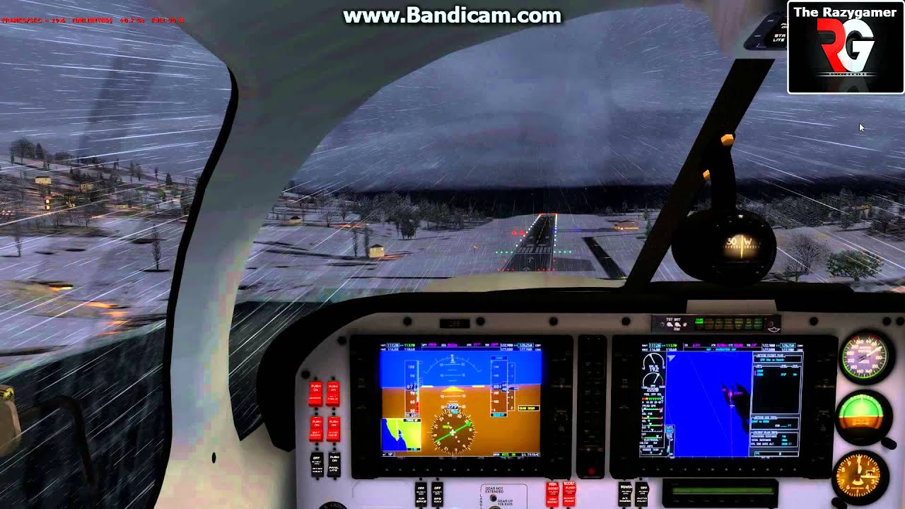 Prepar3D Norway, Landing at Hasvik airport, 16 knots wind! - YouTube