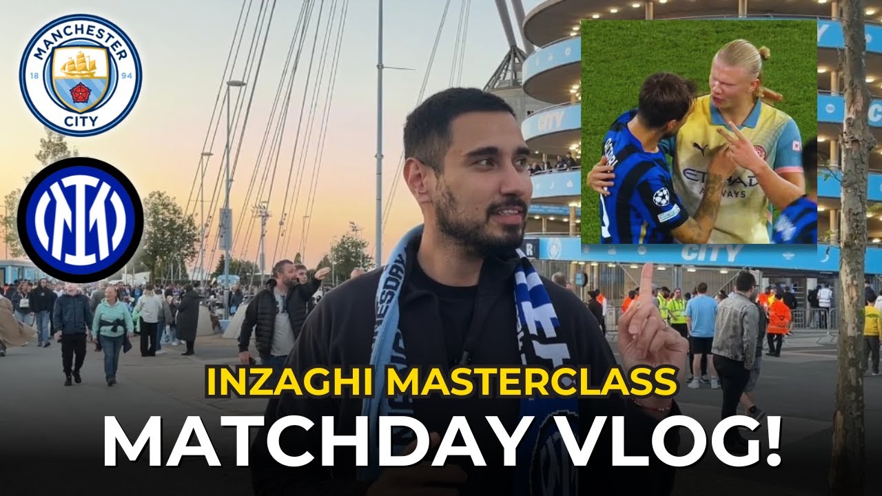 MAN CITY 0-0 INTER | | Matchday Vlog From Etihad Stadium 📱 | STUBHUB ...