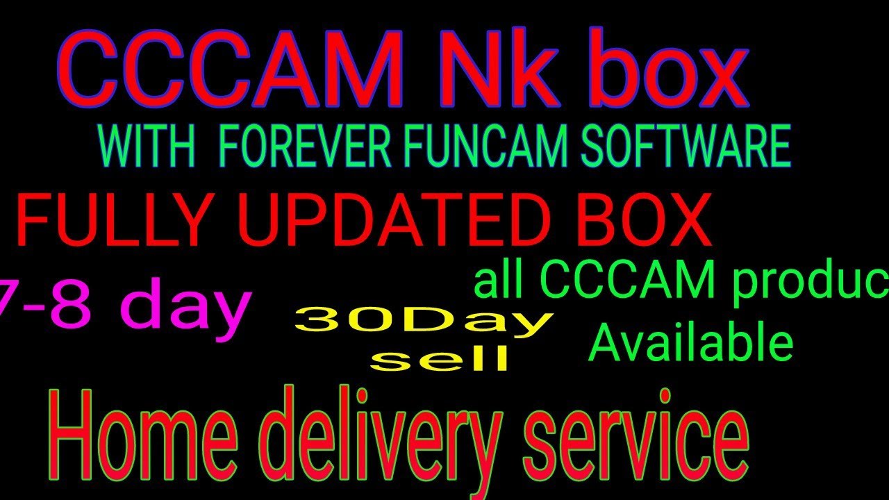 FOREVER FUNCAM SOFTWARE CCCAM BOX (sell CCCAM product box,wifi,adapter ...
