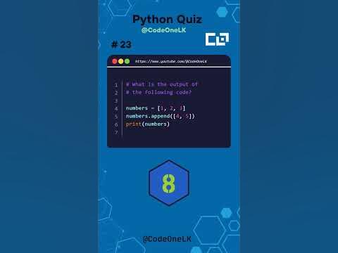 Python Programming Quiz | Test Your Skills for Beginners | Python ...