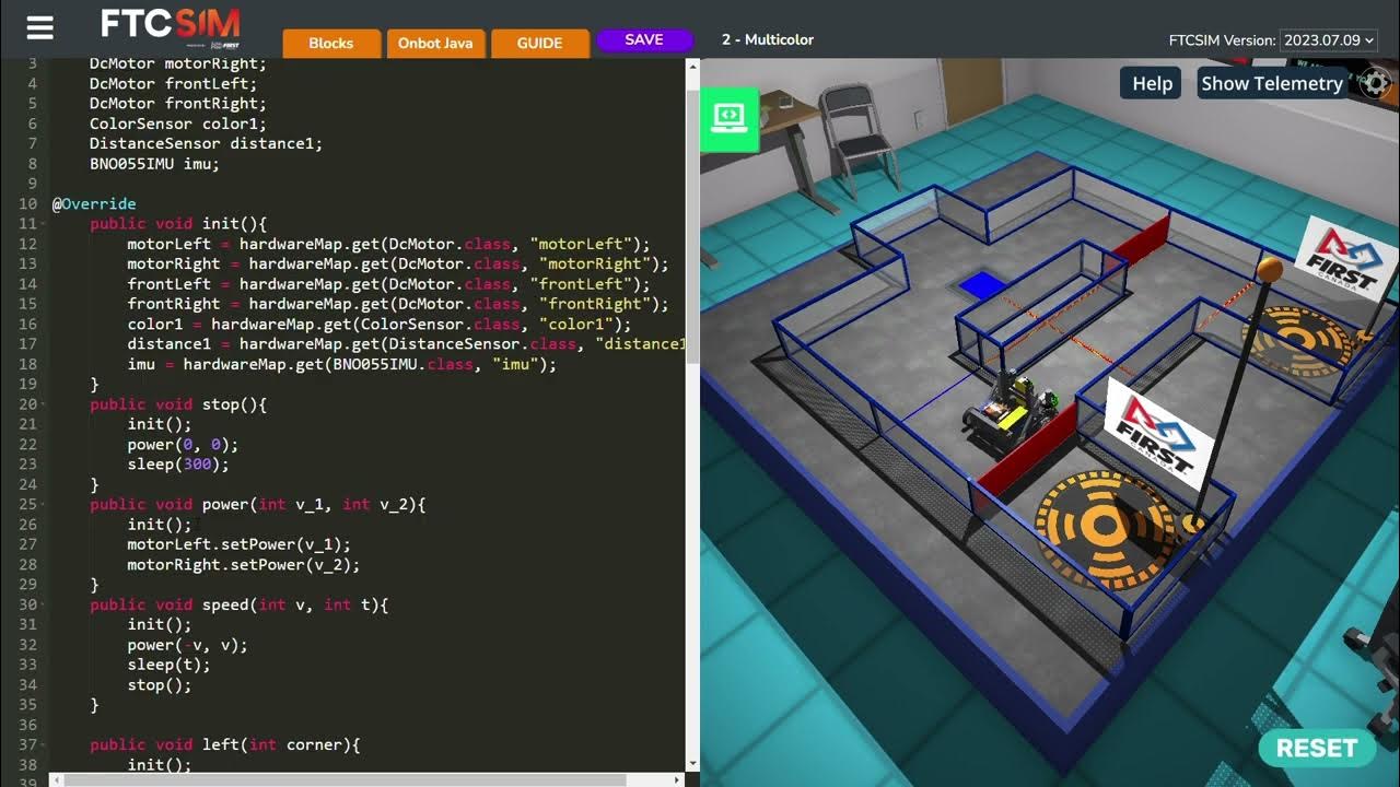 LTT ROBOTICS - THPT Chuyên Lý Tự Trọng - FTC Sensor - Multicolor - YouTube