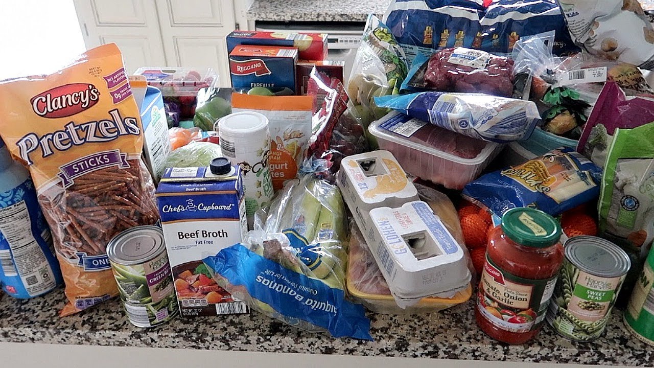 Grocery Haul! | Family Meal Plan! - YouTube