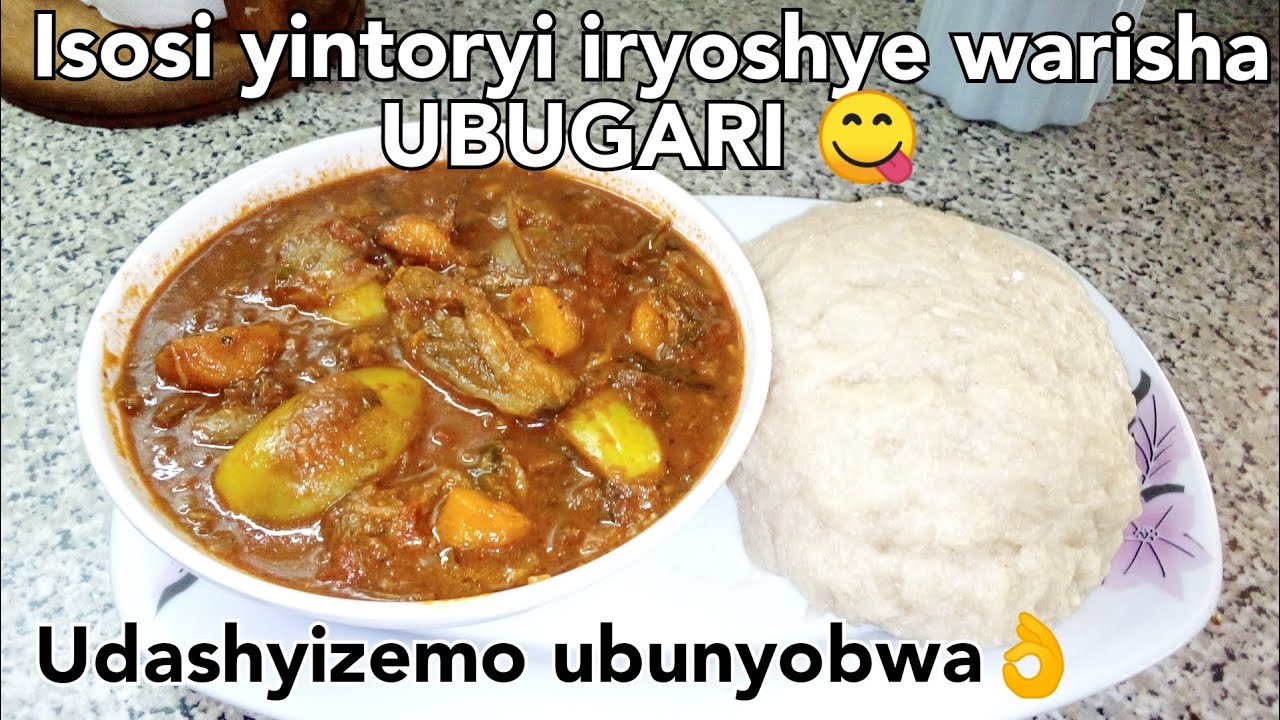 ISOSI iryoshye warisha UBUGARI😋nta BUNYOBWA burimo👌ibyo NKORESHA - YouTube