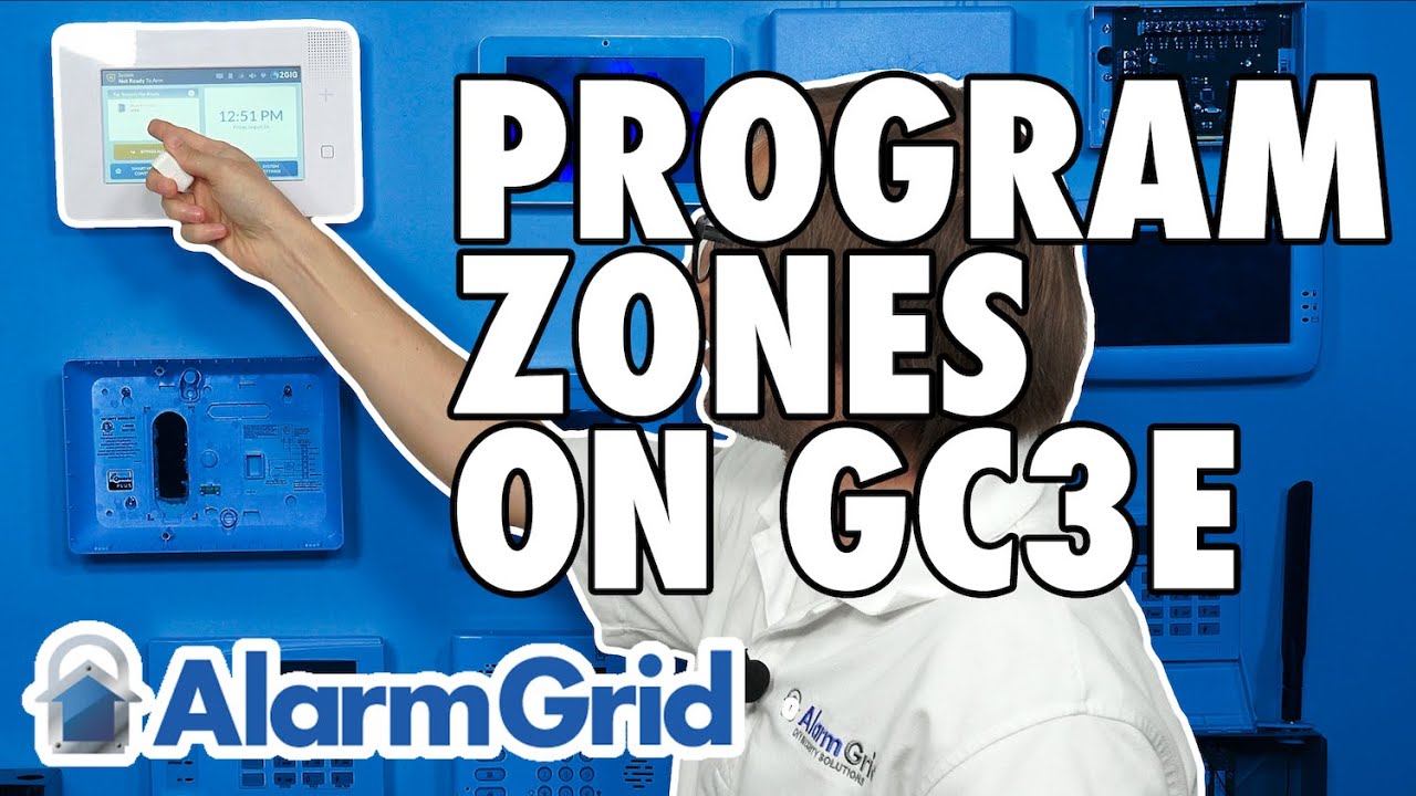 Programming a Zone to a 2GIG GC3e - YouTube