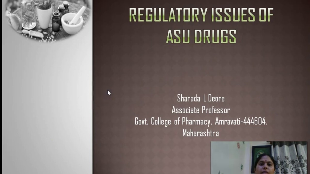 Herbal Drug Technology Regulatory Issues Of ASU Drugs YouTube herbal-drug-technology-regulatory-issues-of-asu-drugs-youtube