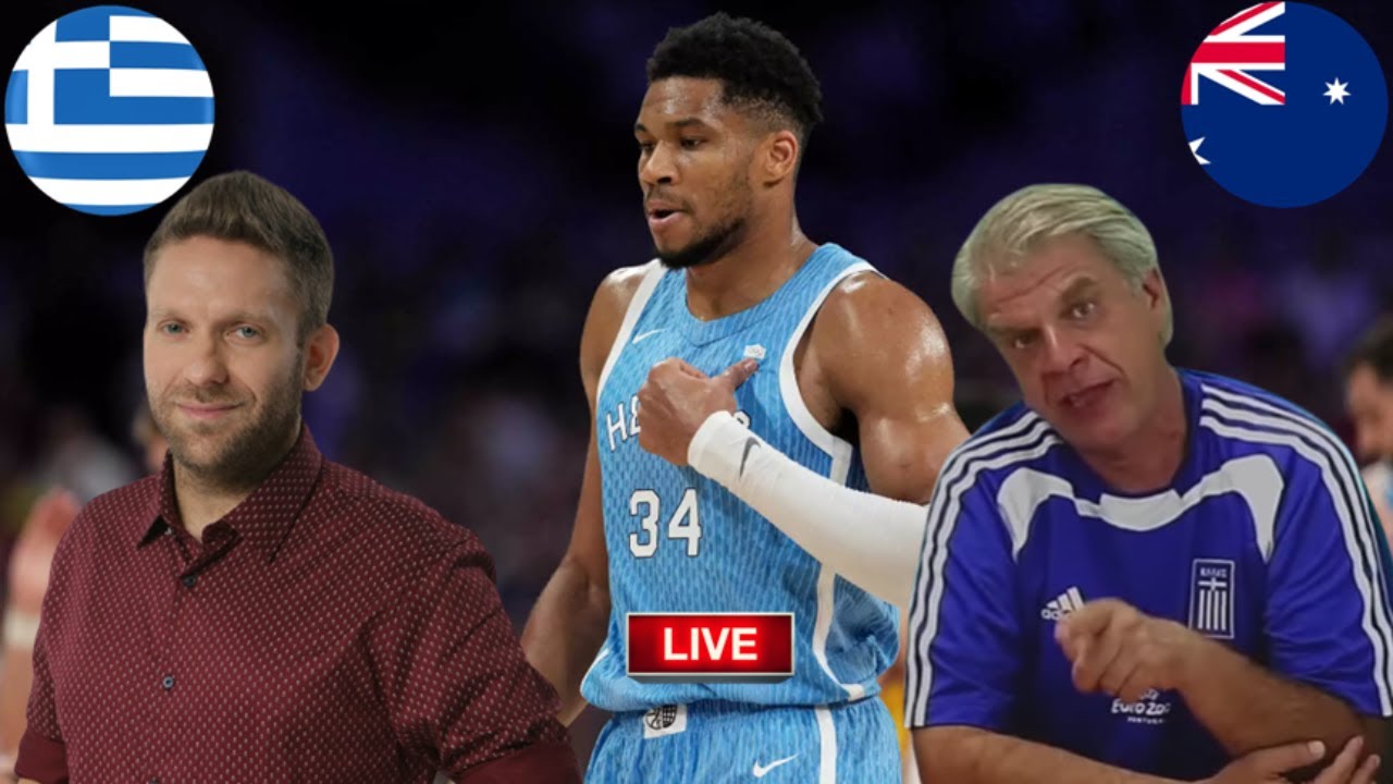 Live σχολιασμός ΑΥΣΤΡΑΛΙΑ-ΕΛΛΑΔΑ (Olympics) με Χατζηνάκο-Γεωργάκαινα ...