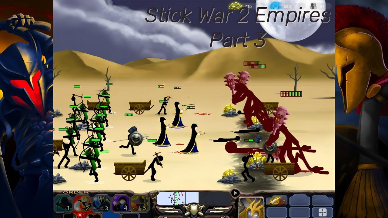 Stick War 2 Só que com mod Part 3 #stickwarlegacy #stickwar #stickman ...