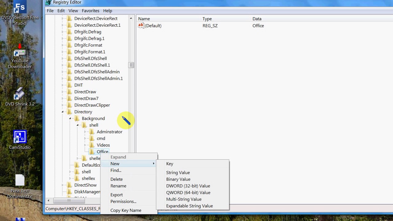 ADDING SHORTCUT TO RIGHT-CLICK - OFFICE SHORTCUT - YouTube