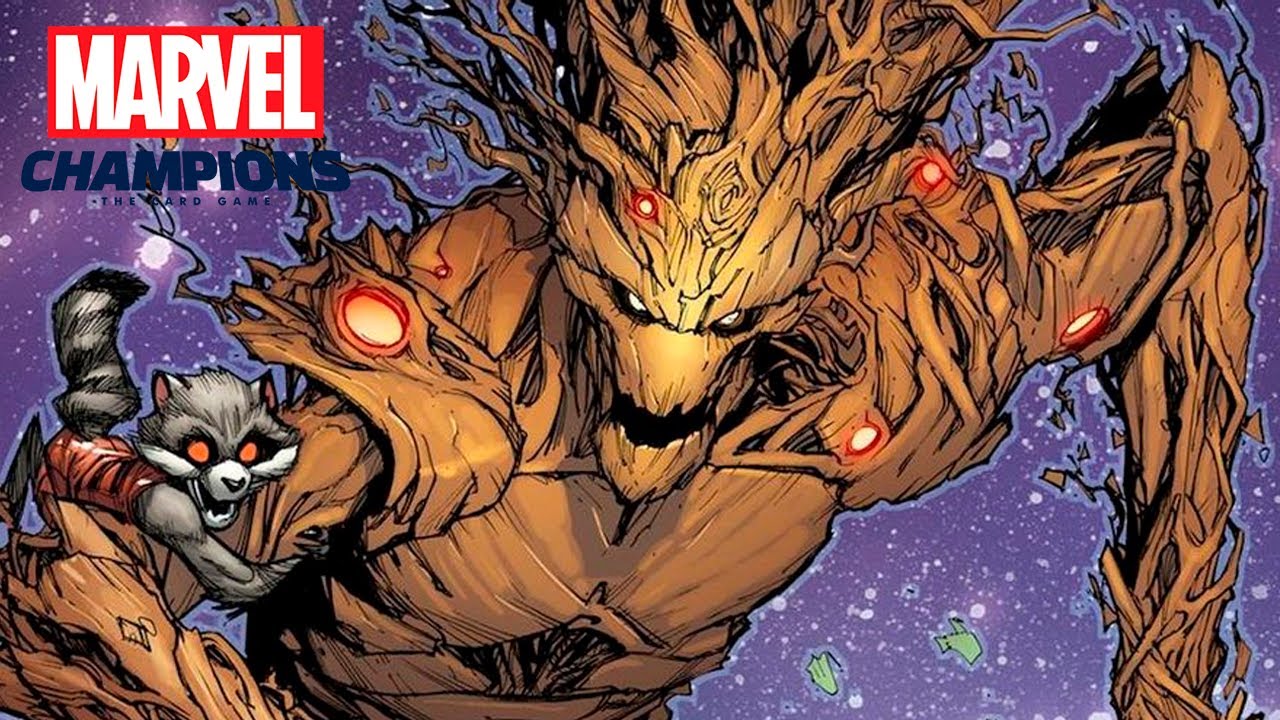 MARVEL CHAMPIONS | Probando a Groot! - YouTube