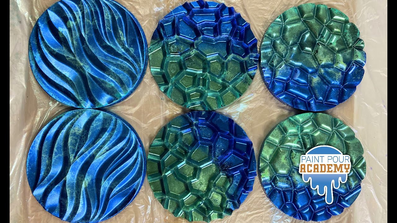 Simple Steps to Gorgeous Resin Coasters - YouTube
