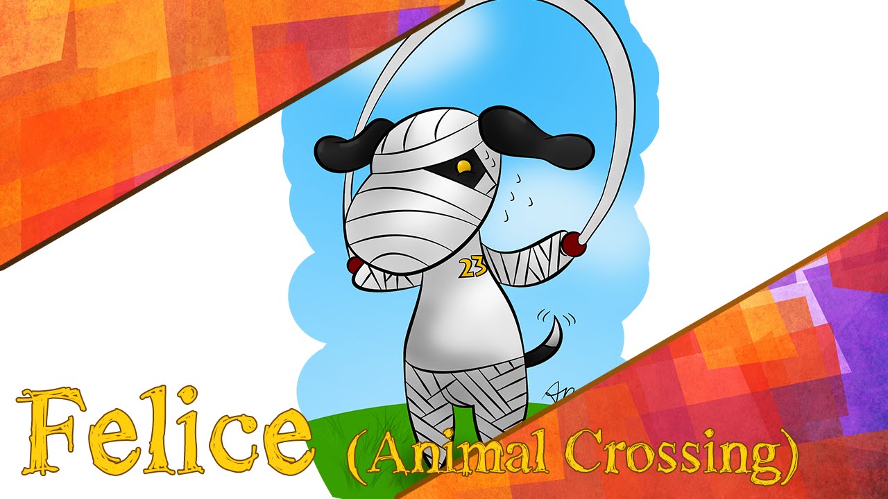 Speed Drawing - Felice [Animal Crossing] - YouTube