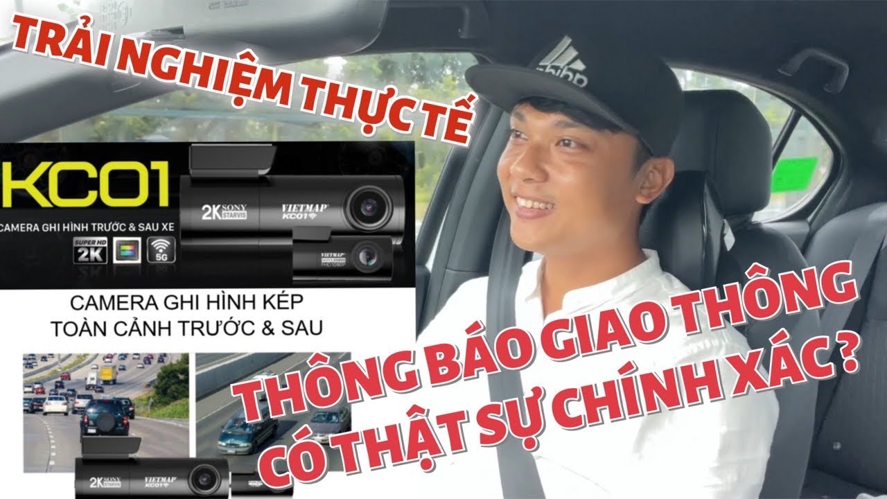 Trải nghiệm thực tế thông báo giao thông trên cammera hành trình ...