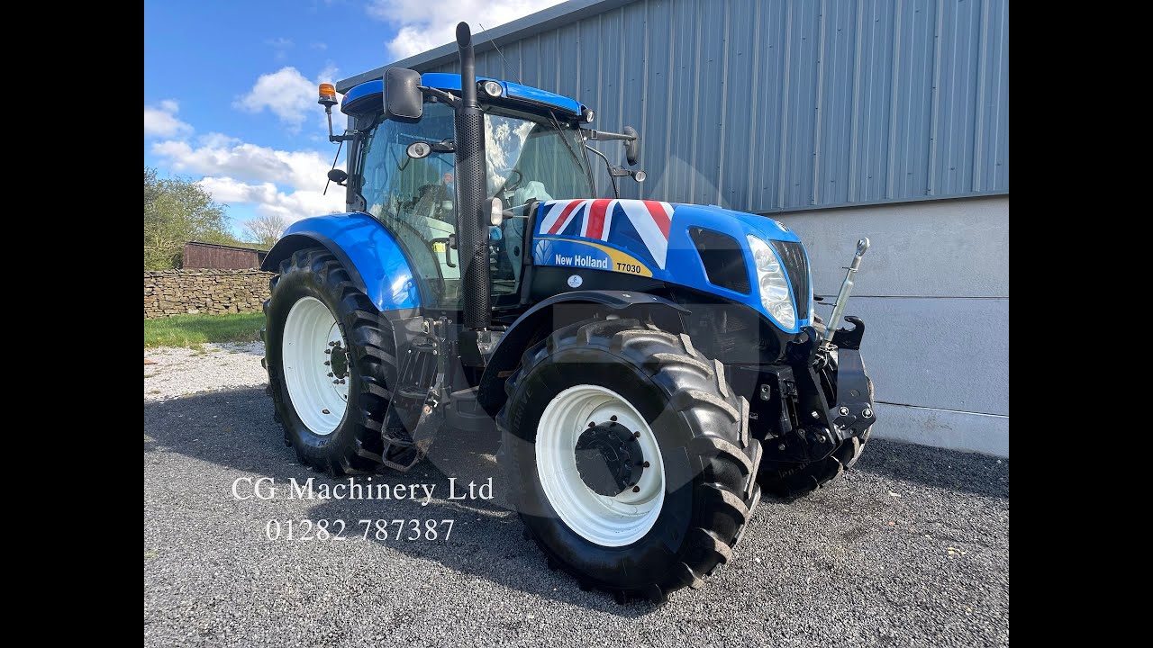 2011 New Holland T7030 Classic Tractor For Sale, 6850 hours, £38,995 ...